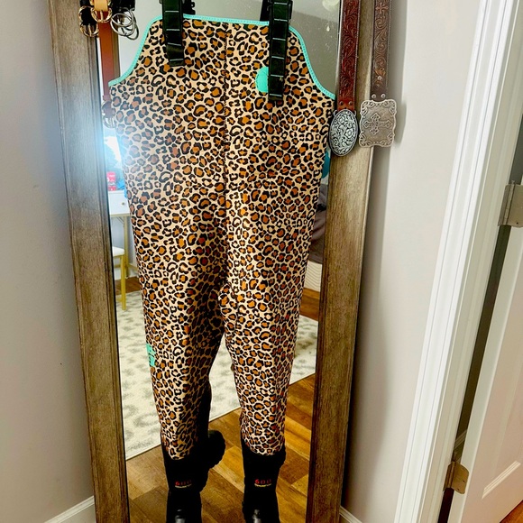 Other | Leopard Gator Waders | Poshmark